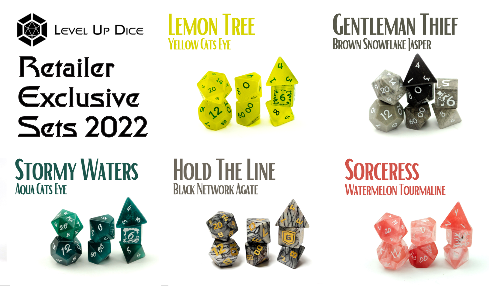 Retailer Exclusives Kit 1.75 (2022) – Level Up Dice