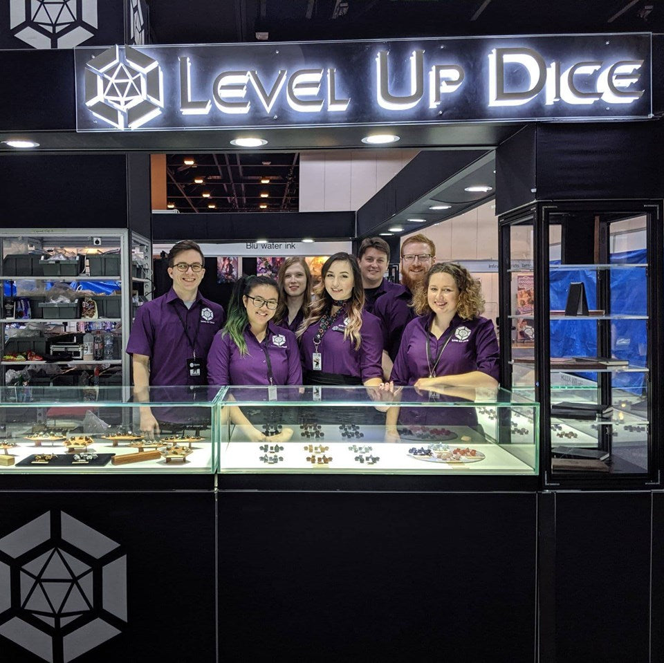Building the Booth – Level Up Dice