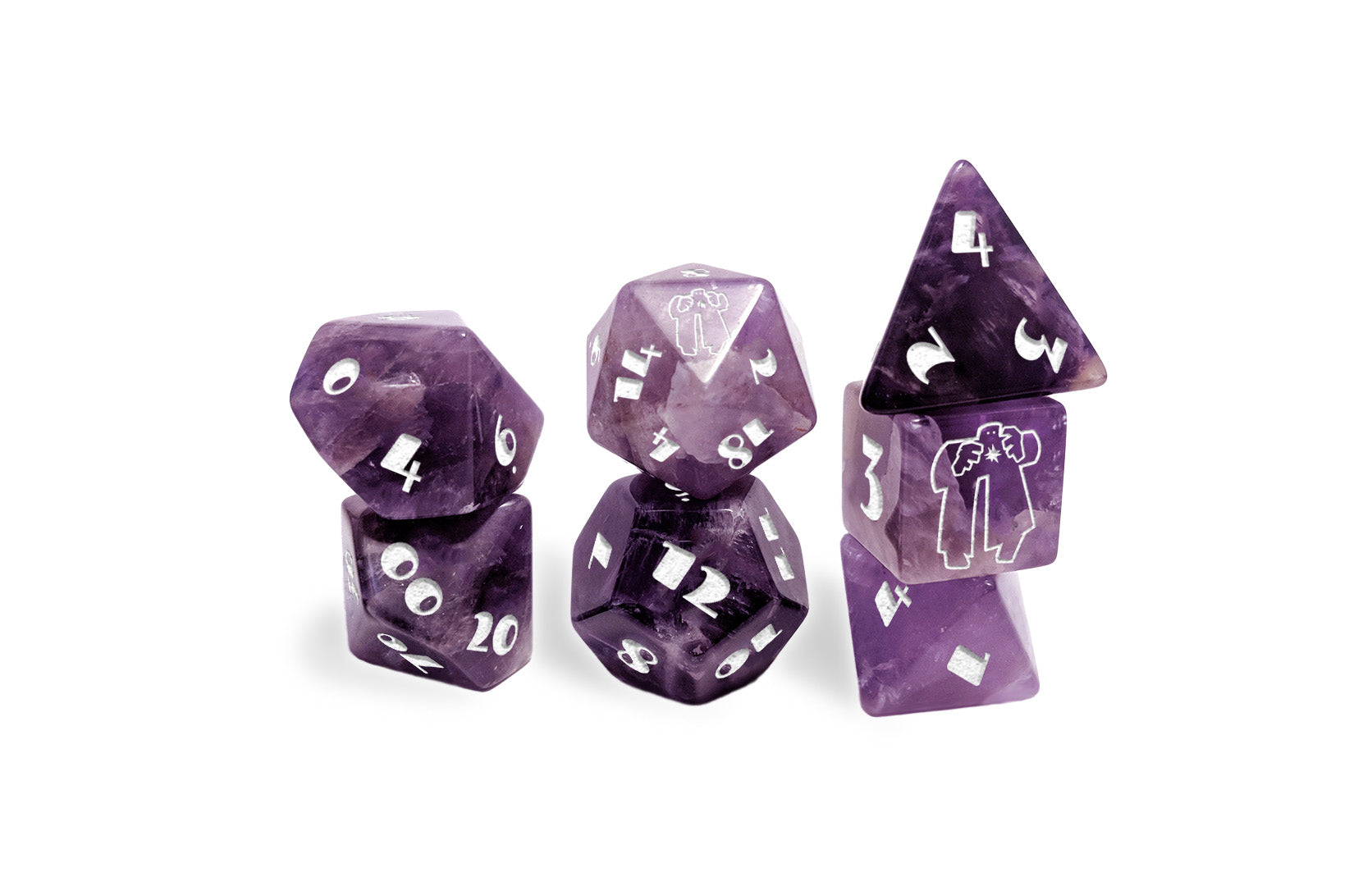 Paizo Collection - Paizo Golem Amethyst – Level Up Dice