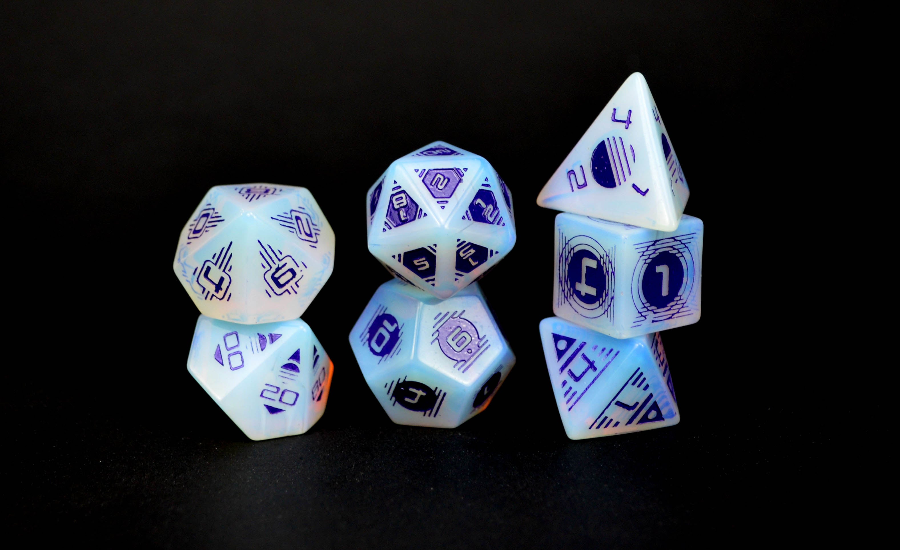80s Opalite – Level Up Dice