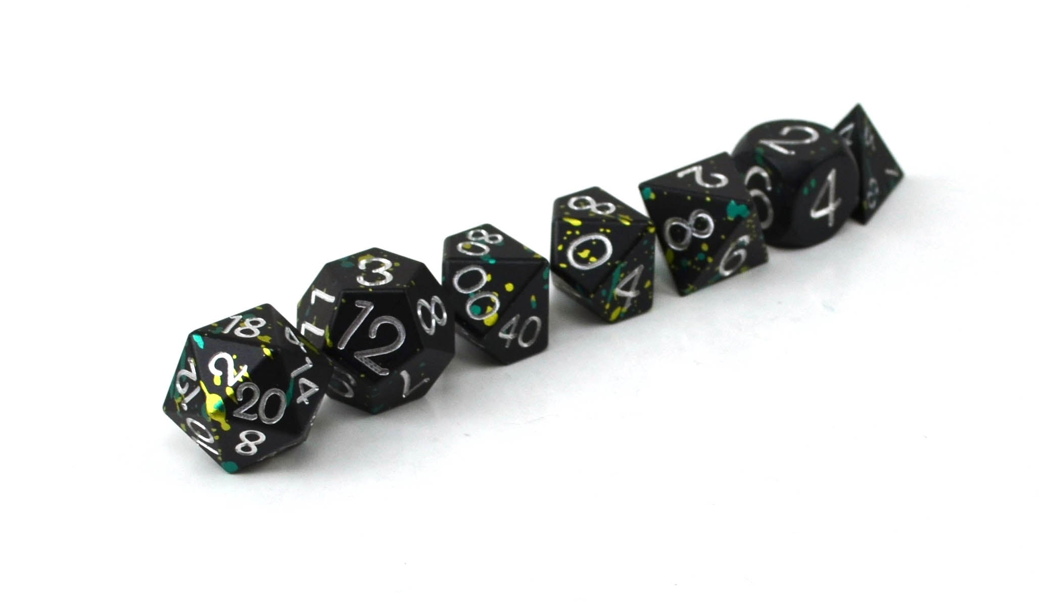 Hazard Aluminium Set of 7 – Level Up Dice