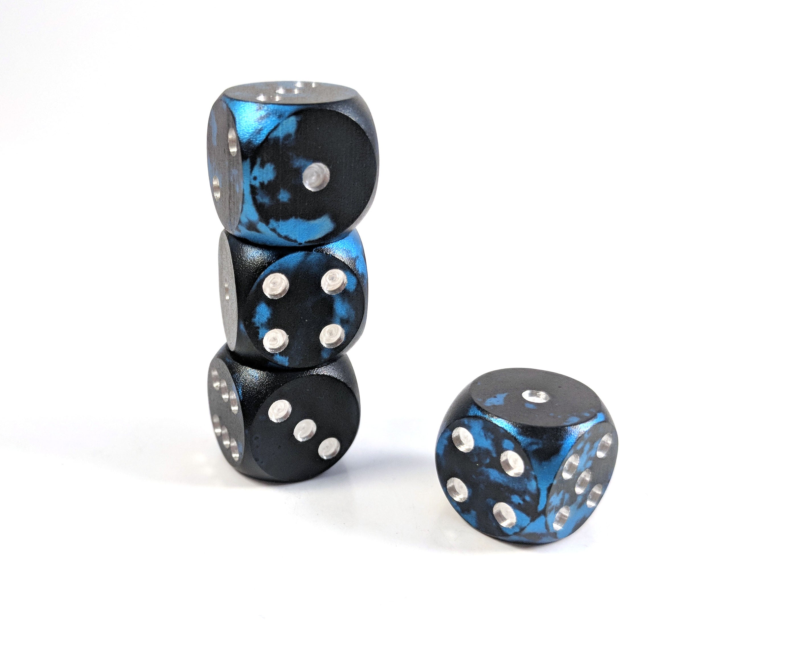 Aluminium Mini D6s – Level Up Dice